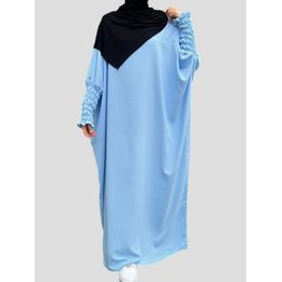 Aymasal Maxikleid Abaya Aliyah Schmetterling Kleid Kaftan Islamische Gebetskleidung Eid breiter Schnitt