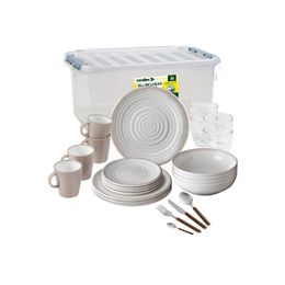 Brunner Geschirr-Set Brunner Campinggeschirr Set SAVANA (8