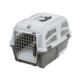 Nobby Tiertransportbox Katzen-Transportbox Skudo 3 Cat Travel grau