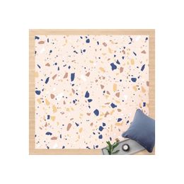 Bilderdepot24 Teppich Vinyl Wohnzimmer Schlafzimmer Flur Küche Muster Terrazzo