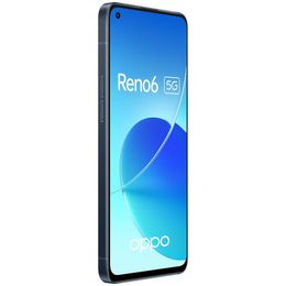 OPPO Electronics Reno6 128GB - Schwarz - Ohne Vertrag - Dual-SIM