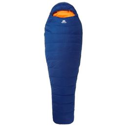 Mountain Equipment - Olympus 400 - Daunenschlafsack Gr Long Zip: Left Blau