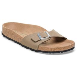 Birkenstock - Women's Madrid SYN Soft Vegan - Sandalen 36 - Narrow | EU 36 beige