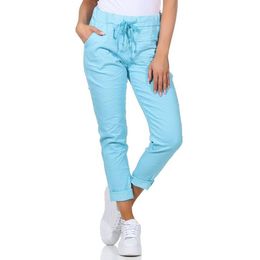 Aurela Damenmode Schlupfhose Sommerhose Damen Chinohose leichte Schlupfhose Stretch-Jeans in modischen Sommerfarben