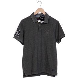 Superdry Herren Poloshirt, grau, Gr. 54