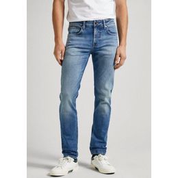 Pepe Jeans 5-Pocket-Jeans Pepe Jeans SLIM JEANS, blau
