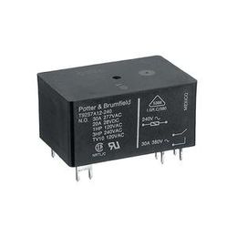 TE Connectivity - Potter & Brumfield Print-Leistungsrelais T92 2 Schliesser 40A DC 12V 86Ohm - 1393212-8