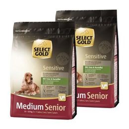 SELECT GOLD Sensitive Senior Medium Ente & Kartoffel 2x1 kg