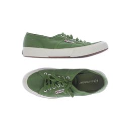Superga Damen Sneakers, grün, Gr. 40
