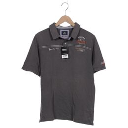 Brax Herren Poloshirt, grau, Gr. 52