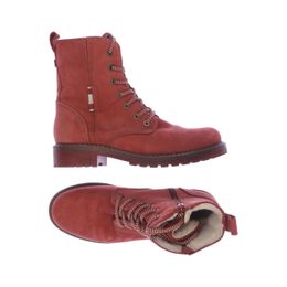 Tamaris Damen Stiefelette, rot, Gr. 39