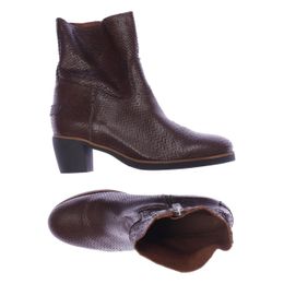 Shabbies Amsterdam Damen Stiefelette, braun, Gr. 41