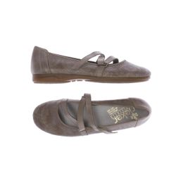 Rieker Damen Ballerinas, braun