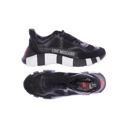 Love Moschino Damen Sneakers, schwarz, Gr. 41