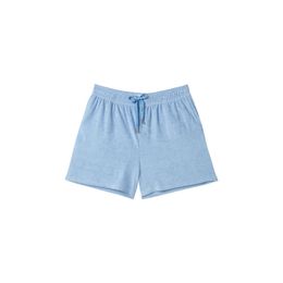 Tom Tailor Damen Unifarbene Shorts, blau, Uni, Gr. XXL/44