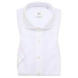 Eterna MODERN FIT Linen Shirt in weiß unifarben, weiß, 43