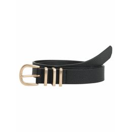 Pieces G&uuml;rtel Damen Gr&ouml;&szlig;e 65 gold / schwarz