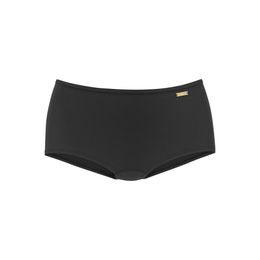 Lascana Bikinihose Damen Gr&ouml;&szlig;e S gold / schwarz