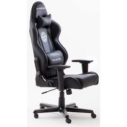 DXRacer Gaming Stuhl RACING FC BAYERN EDITION, OH-RZ101-N Kunstleder schwarz