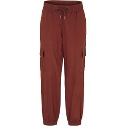 bonprix Cargohose mit Leinen