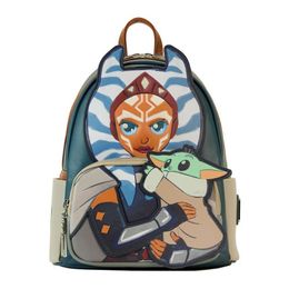 Loungefly Minirucksack Star Wars by Loungefly Rucksack Ahsoka Holding Grogu (1-tlg)