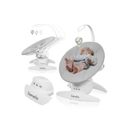 lionelo Babywippe IRIS, 360 Grad/ ab Geburt/12 Wiegenlieder/leicht und leise