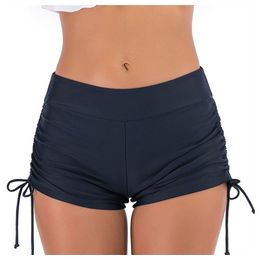 AFAZ New Trading UG Shorts Vielseitige einfarbige einteilige Strand-Badeshorts für Damen