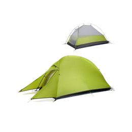 EBUY Faltzelt Zelt Ultraleichtzelt Einzelzelt 4-Jahreszeiten-Zelt Campingzelt