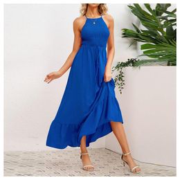 AFAZ New Trading UG Sommerkleid Böhmischer Plus Size Sommerlanges Kleid mit Taschen