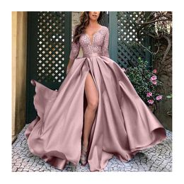 AFAZ New Trading UG Abendkleid Damen-Abendkleid mit Spitze und Pailletten