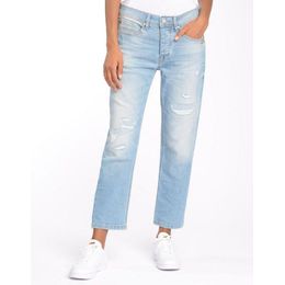 Gang Boyfriend-Jeans, blau