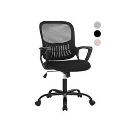 JOEAIS Chefsessel Bürostuhl Schreibtischstuhl Stuhl Office Chair Drehstuhl (Stuhl Verstellbarer Lordosenstütze Armlehne