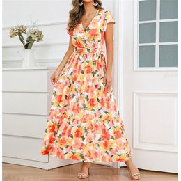 AFAZ New Trading UG Sommerkleid Damen Freizeit Strandkleid Cocktailkleid Abendkleider Elegant Kleid