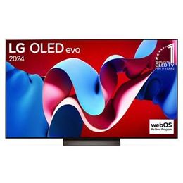 LG 77 Zoll 4K LG OLED evo Smart TV C4﻿﻿ OLED77C47LA Fernseher
