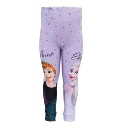 Disney Frozen Leggings Die Eiskönigin Elsa Anna Kinder Leggings Gr. 92 bis 128