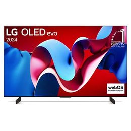 LG 42 Zoll LG OLED evo C4 4k Smart TV OLED42C47LA Fernseher