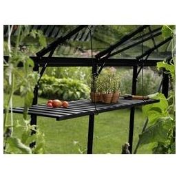 Vitavia Aluregal 120 x 31 cm schwarz