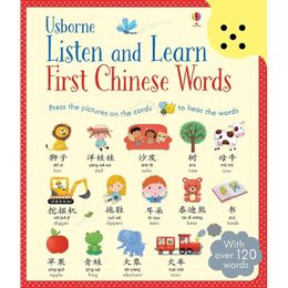 Listen and Learn First Chinese Words - Mairi Mackinnon, Sam Taplin, Gebunden