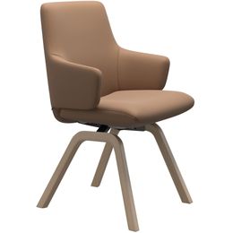 Polsterstuhl stressless "Laurel" Stühle Gr. B/H/T: 58 cm x 92 cm x 59 cm, Leder BATICK, Vollholz, braun (latte batick, walnuss) Polsterstühle