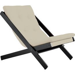 Klappstuhl Karup Design "Boogie" Stühle schwarz (beige, schwarz) Klappstühle
