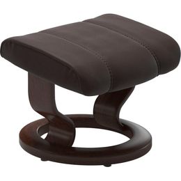 Fußhocker stressless "Consul" Hocker Gr. B/H/T: 54 cm x 38 cm x 39 cm, Leder PALOMA, Classic Base Braun, braun (chocolate paloma) Fußhocker