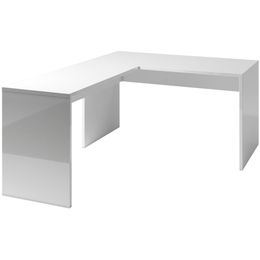 Schreibtisch Inosign "Dame" Tische Gr. B/H/T: 140 cm x 75 cm x 65 cm, weiß (weiß hochglanz) Schreibtische