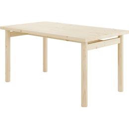 Esstisch Karup Design "PACE DINING TABLE" Tische Gr. B/H/T: 150 cm x 75 cm x 85 cm, braun (klar lackiert, klar lackiert) Esstische rechteckig