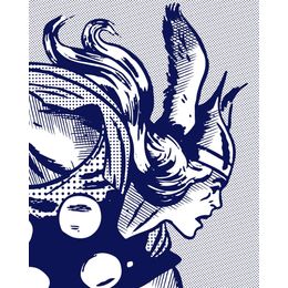 Komar Vliestapete "Legend of Thor" Tapeten Gr. B/L: 200 m x 250 m, Rollen: 1 St., bunt (bunt, blau) Vliestapeten
