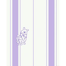 Komar Vliestapete "Winnie the Pooh Gentle" Tapeten Gr. B/L: 200 m x 250 m, Rollen: 1 St., bunt (bunt, lila, weiß) Vliestapeten