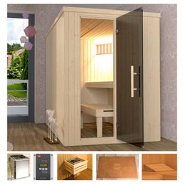 Weka Sauna "Classic" Saunen beige (natur) Saunen