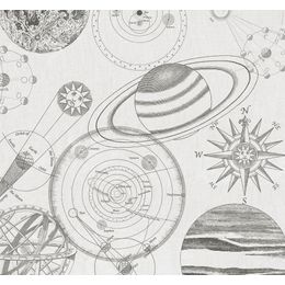Komar Vliestapete "Cosmos Sketch" Tapeten Gr. B/L: 300 m x 280 m, Rollen: 1 St., bunt Vliestapeten
