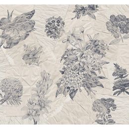 Komar Vliestapete "Botanical Papers" Tapeten Gr. B/L: 300 m x 280 m, Rollen: 1 St., braun Blumentapeten