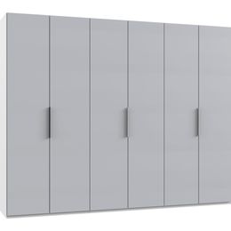 Kleiderschrank fresh to go "Level" Schränke Gr. B/H/T: 300 cm x 236 cm x 58 cm, 6 St., weiß (weiß, light grey) Kleiderschränke