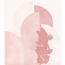 Komar Vliestapete "Minnie Creative Aesthetic" Tapeten Gr. B/L: 250 m x 280 m, Rollen: 1 St., bunt (braun, orange, rot, schwarz) Vliestapeten